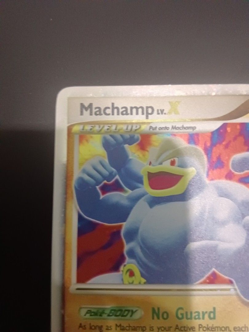 Pokemon Machamp LV X, Hobbies & Toys, Toys & Games on Carousell