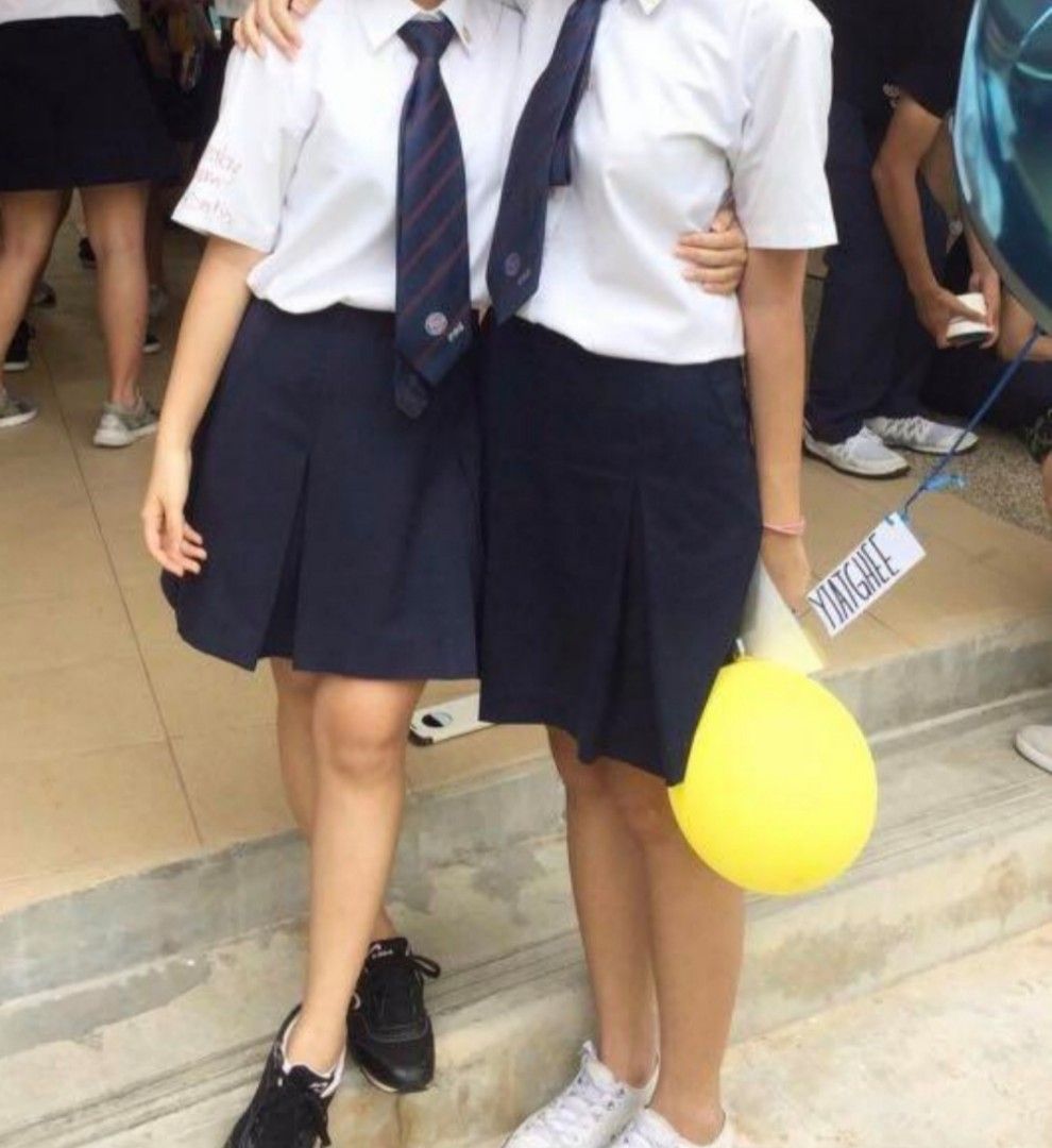 preloved dunman high senior uniform set ( DHS), Women's Fashion ...