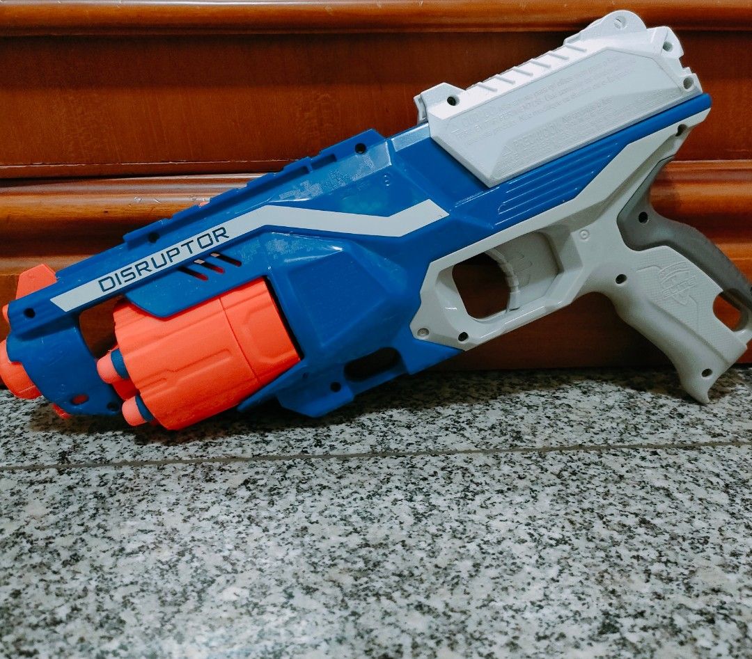 Preloved nerf elite disruptor, Toys & Collectibles, Mainan di Carousell