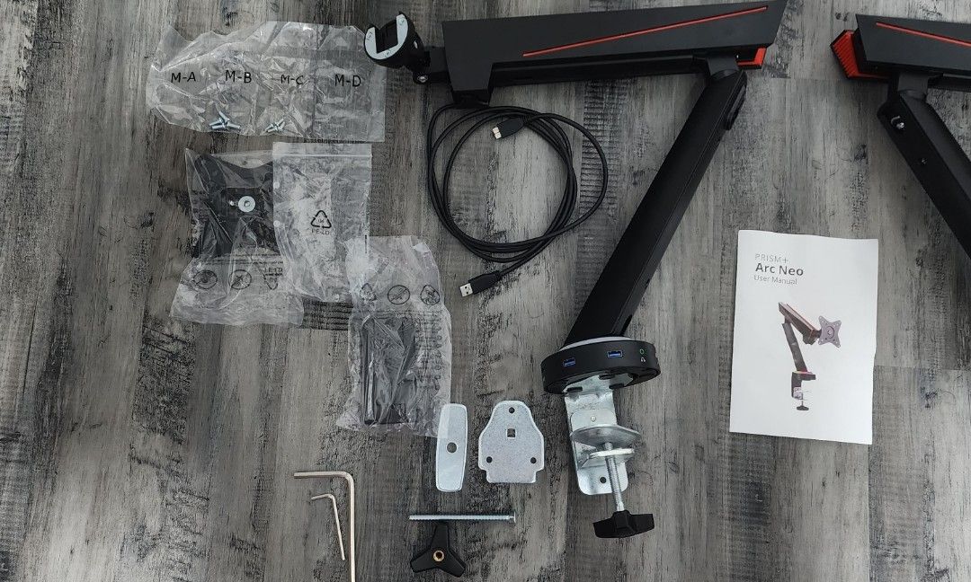 Prism+ Arc Neo monitor arm, Computers & Tech, Parts & Accessories ...