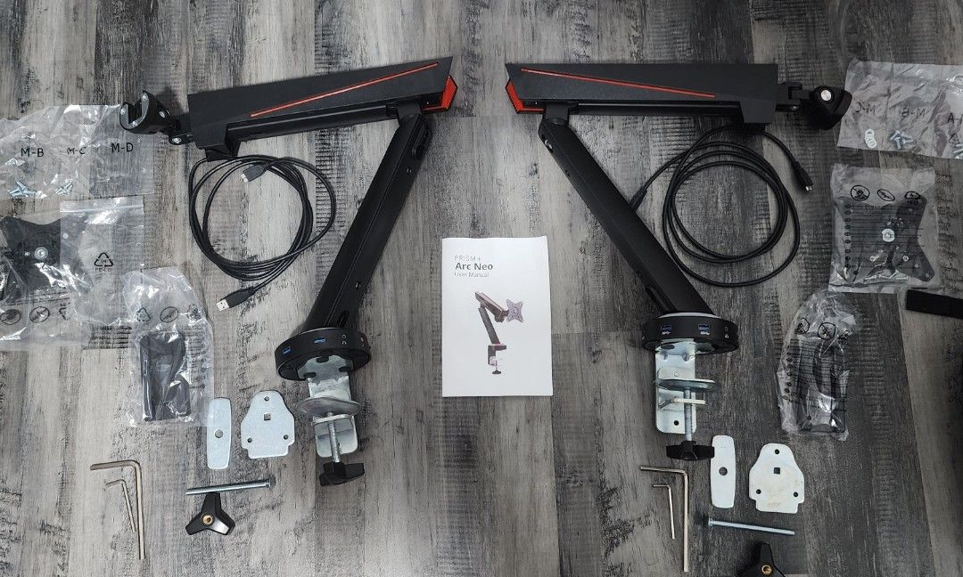Prism+ Arc Neo monitor arm, Computers & Tech, Parts & Accessories ...