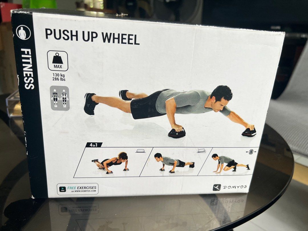 Push up wheel, Sports Equipment, Exercise & Fitness, Weights ...