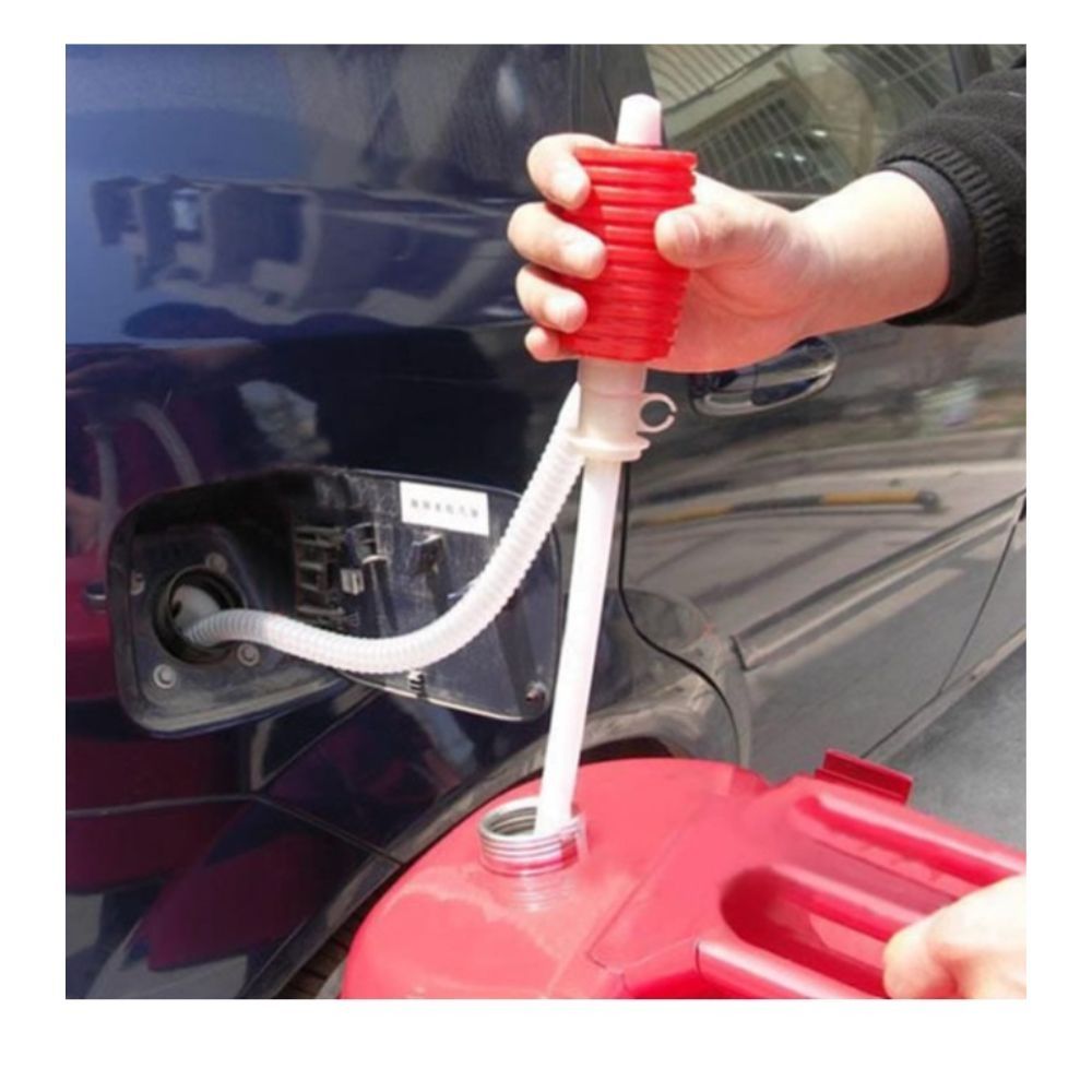 PVC HAND PUMP Oil Gas Fuel Water Liquid Transfer Plastic Pipe Hose ...