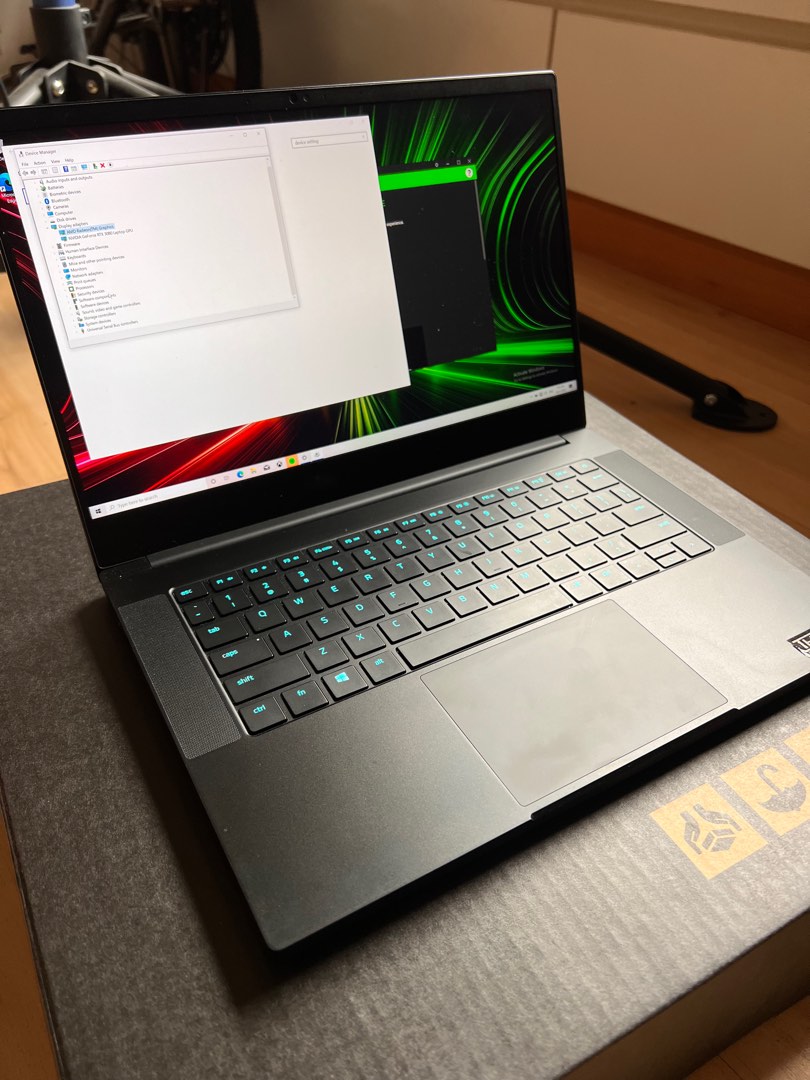 Razer Blade 14 (2021) AMD Ryzen 9 5900 RTX 3080, new battery and mother ...