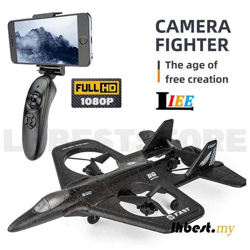 RC Plane Drone Vertical Takeoff X66 with 1080p Wide Angle Camera Radio ...