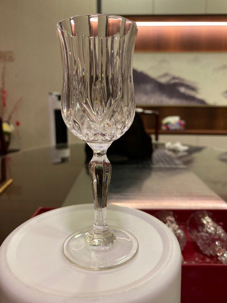 RCR crystal glasses (set of 6), Furniture & Home Living, Kitchenware ...