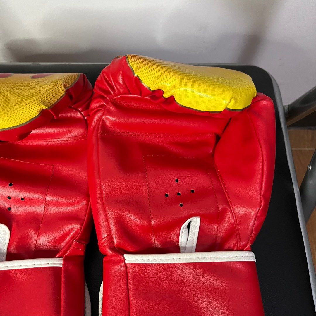Red Flames Boxing Gloves Intramurals Costume, Sports Equipment, Other ...