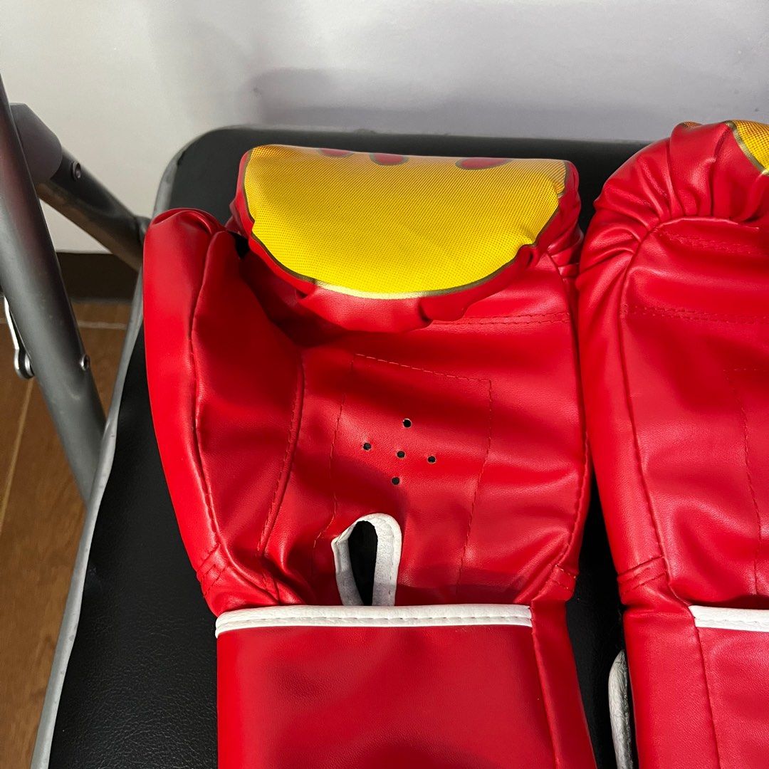 Red Flames Boxing Gloves Intramurals Costume, Sports Equipment, Other ...