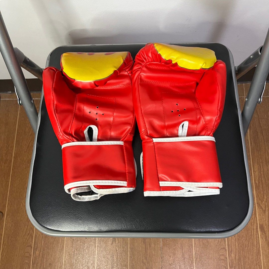 Red Flames Boxing Gloves Intramurals Costume, Sports Equipment, Other ...