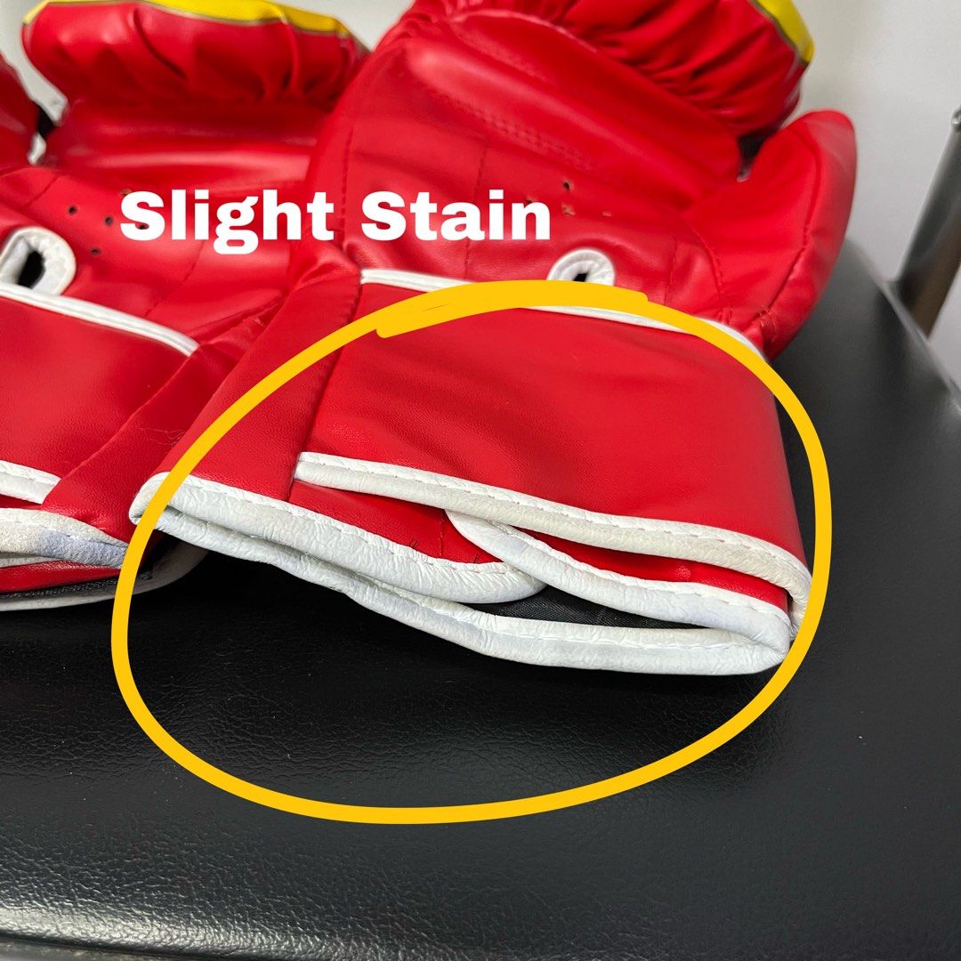 Red Flames Boxing Gloves Intramurals Costume, Sports Equipment, Other ...