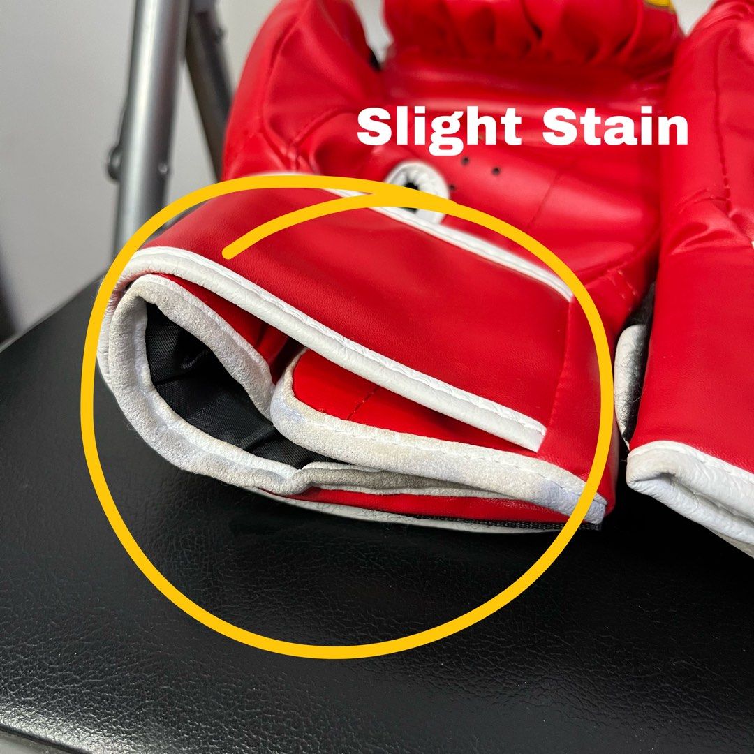 Red Flames Boxing Gloves Intramurals Costume, Sports Equipment, Other ...