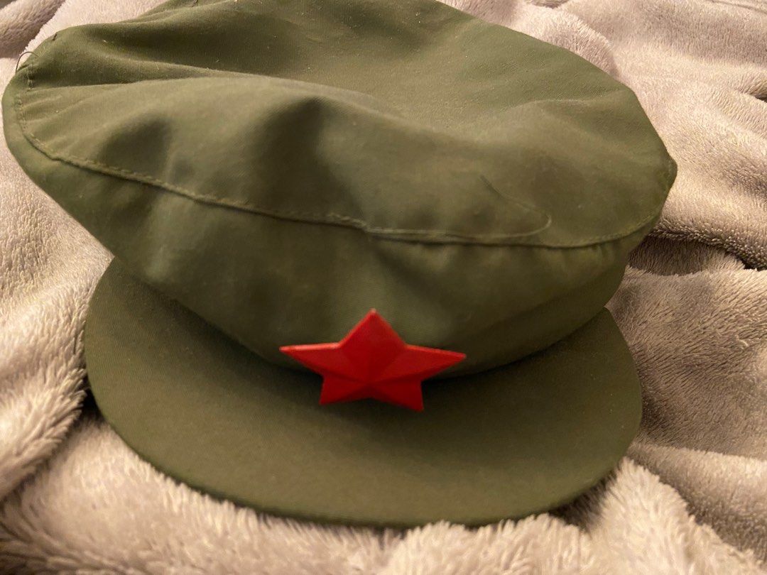 Red Star Cap Theme Parties Uniform, Hobbies & Toys, Memorabilia ...