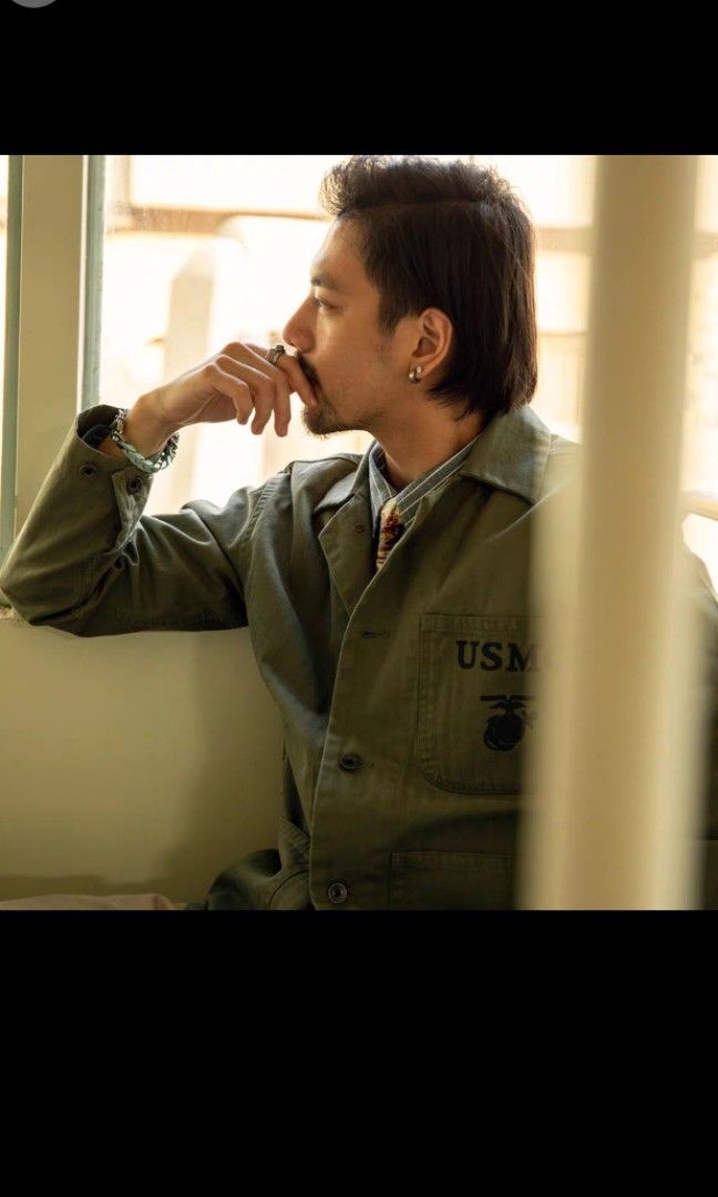 Red Tornado USMC Marine Corps P41 Utility Jacket WWII Herringbone Twill ...