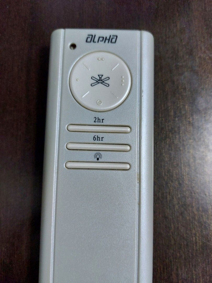 Remote Control - Alpha ceiling fan, TV & Home Appliances, Other Home ...