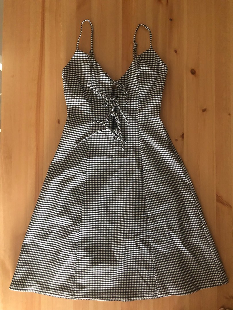 Revolve Gingham Mini Dress, Women's Fashion, Dresses & Sets, Dresses on ...