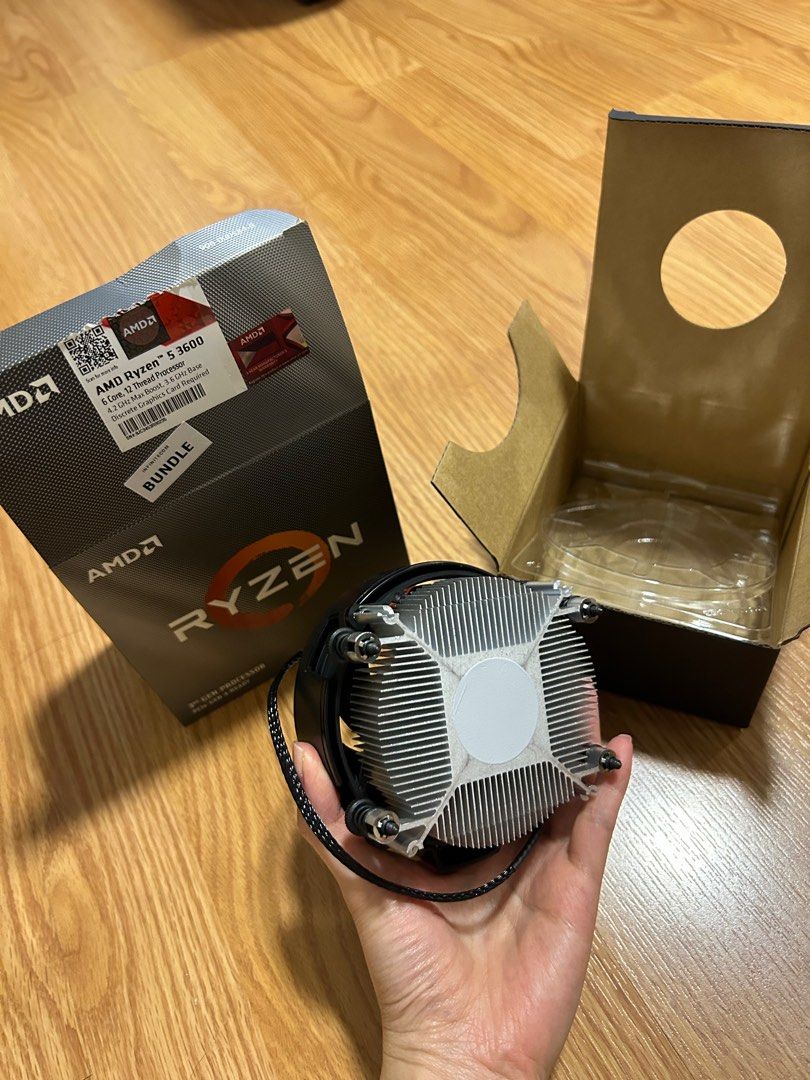 Ryzen stock fan, Computers & Tech, Parts & Accessories, Computer Parts ...