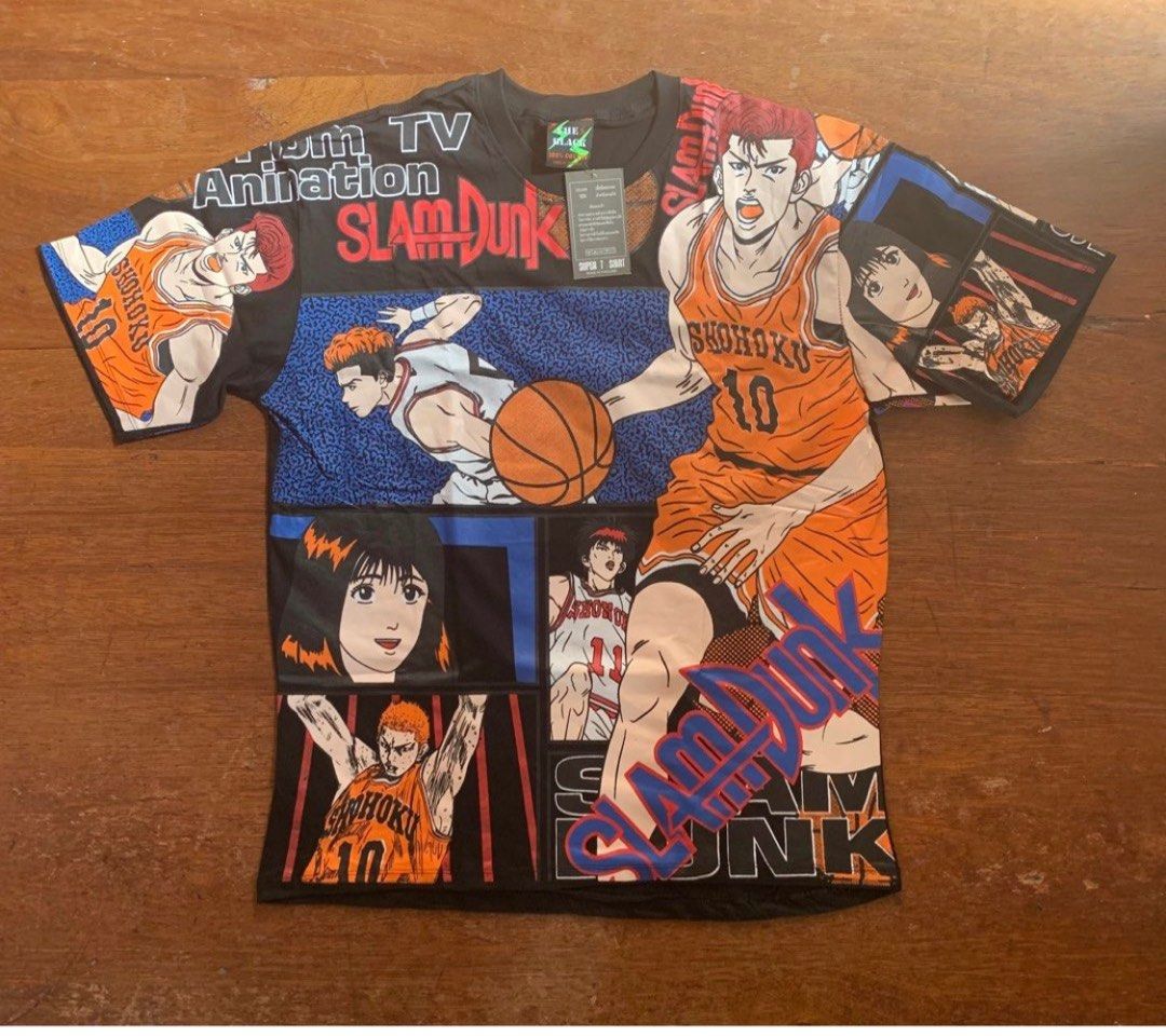 Sakuragi Slam Dunk Vintage Vibes Anime Front Aop Bootie Shirt Mens