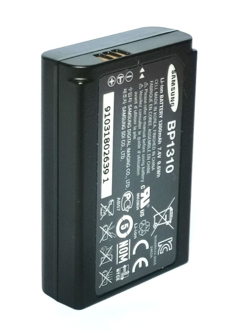 Samsung BP1310 Lithium-Ion Battery Pack ED-BP1310 for NX100 NX20 NX11 ...