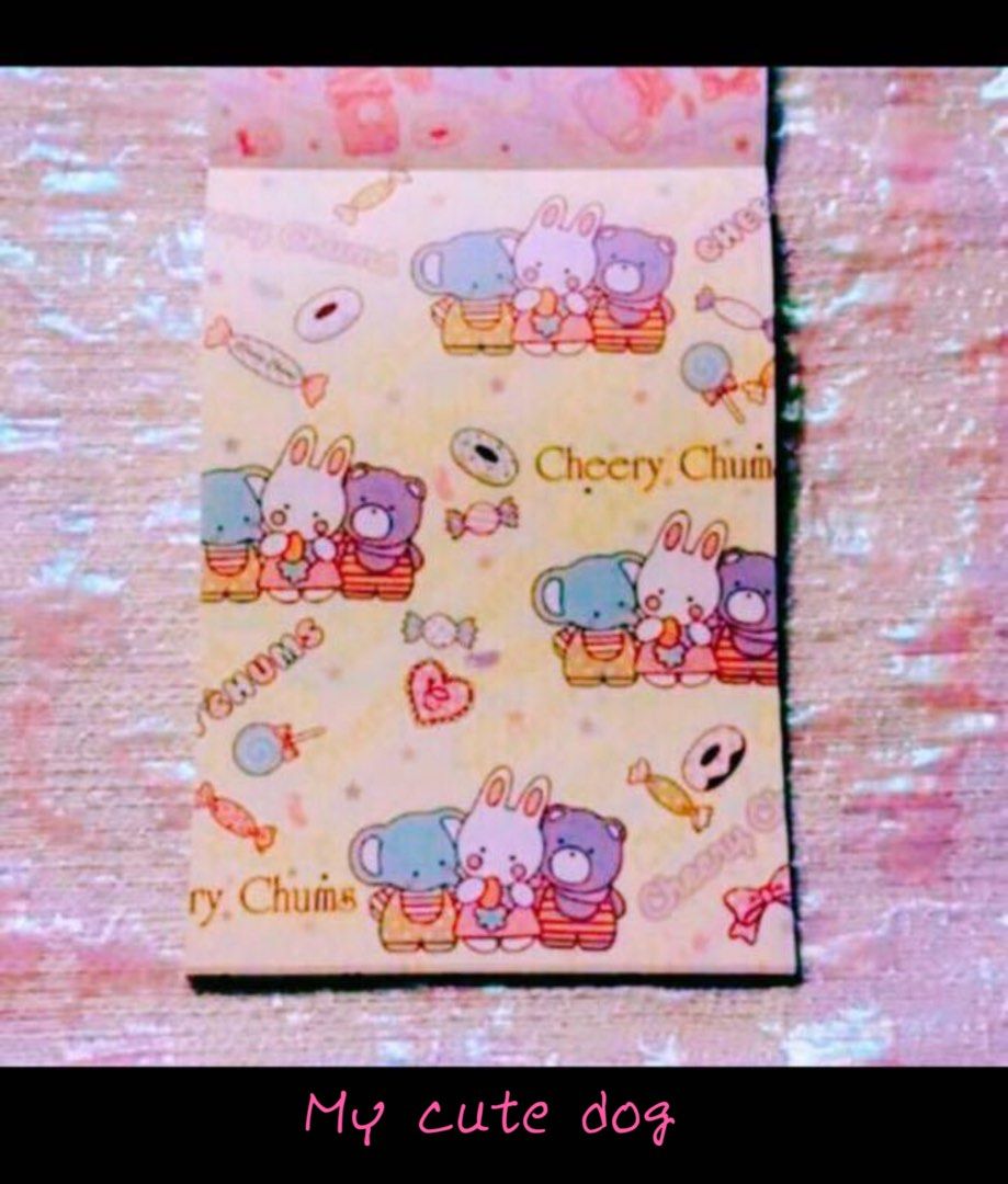 Sanrio 絕版罕有 Cheery Chums 貼紙簿 裡面有一張貼紙, 興趣及遊戲, 收藏品及紀念品, 古董收藏 - Carousell