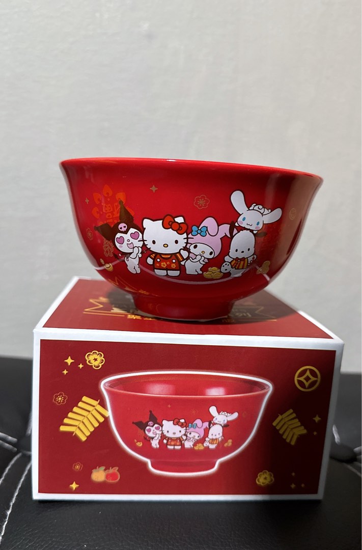 Sanrio Character Bowl (CNY Edition), Furniture & Home Living ...