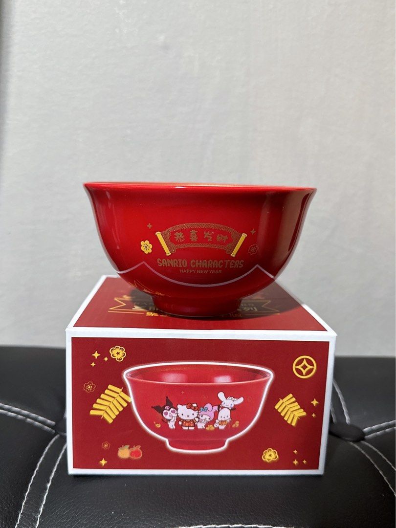 Sanrio Character Bowl (CNY Edition), Furniture & Home Living ...