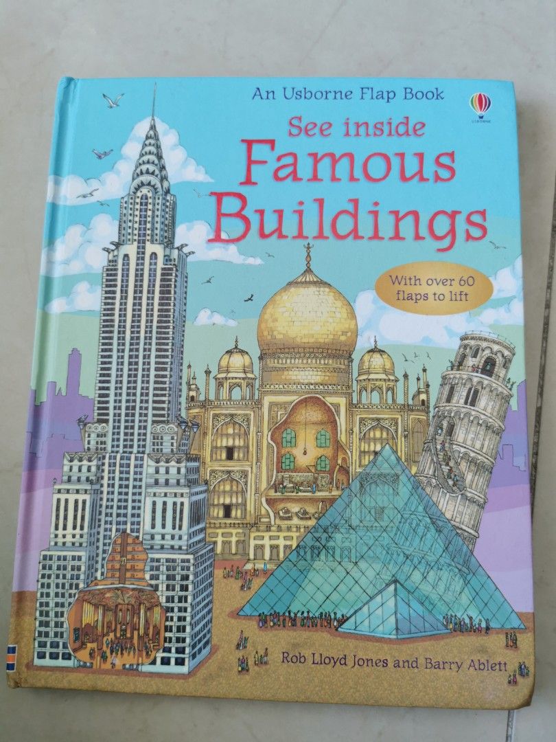 See inside famous buildings, 興趣及遊戲, 書本 & 文具, 小朋友書 - Carousell