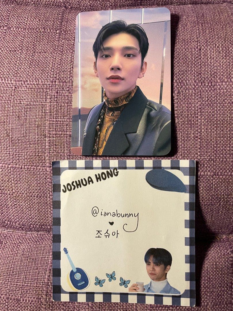 Seventeen Attacca Yes24 fansign Joshua Photocard, Hobbies & Toys, Memorabilia & Collectibles, K ...