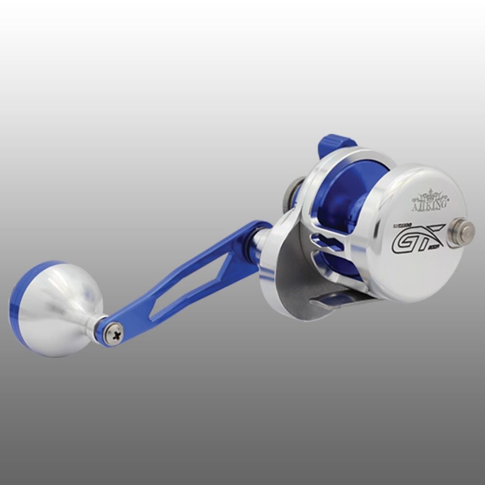 Ajiking Overhead Lever Drag Fishing Reel Jigging Right Hand Crank Turn , Pusing Karau Tangan ...