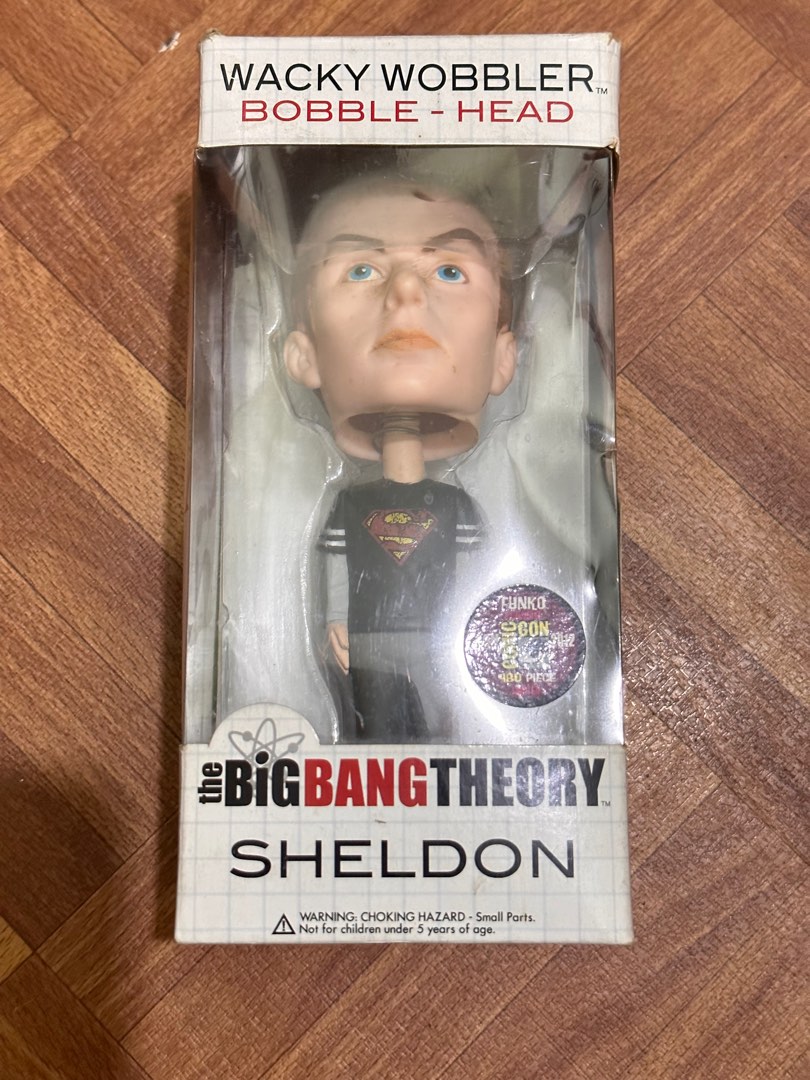 Sheldon Cooper Bobble Head (Big Bang Theory), Hobbies & Toys, Toys ...