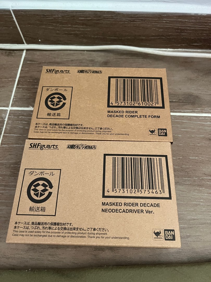 SHF 真骨雕 neo decade & decade complete form, 興趣及遊戲, 玩具 & 遊戲類 - Carousell