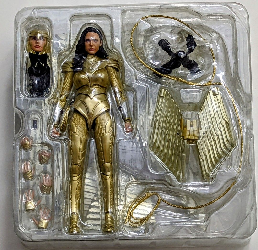 SHF Figuarts WW84 - Wonder Woman Golden Armor, Hobbies & Toys, Toys & Games on Carousell