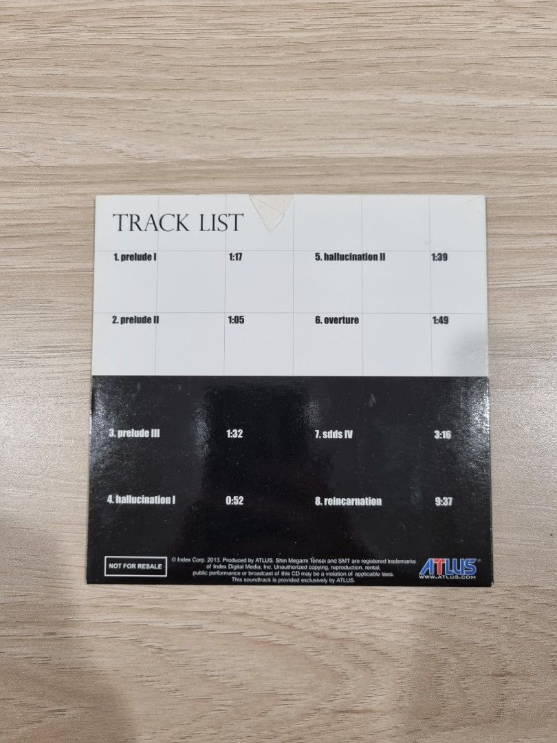 Shin Megami Tensei IV (SMT 4) Limited Edition - Used Condition, Video ...