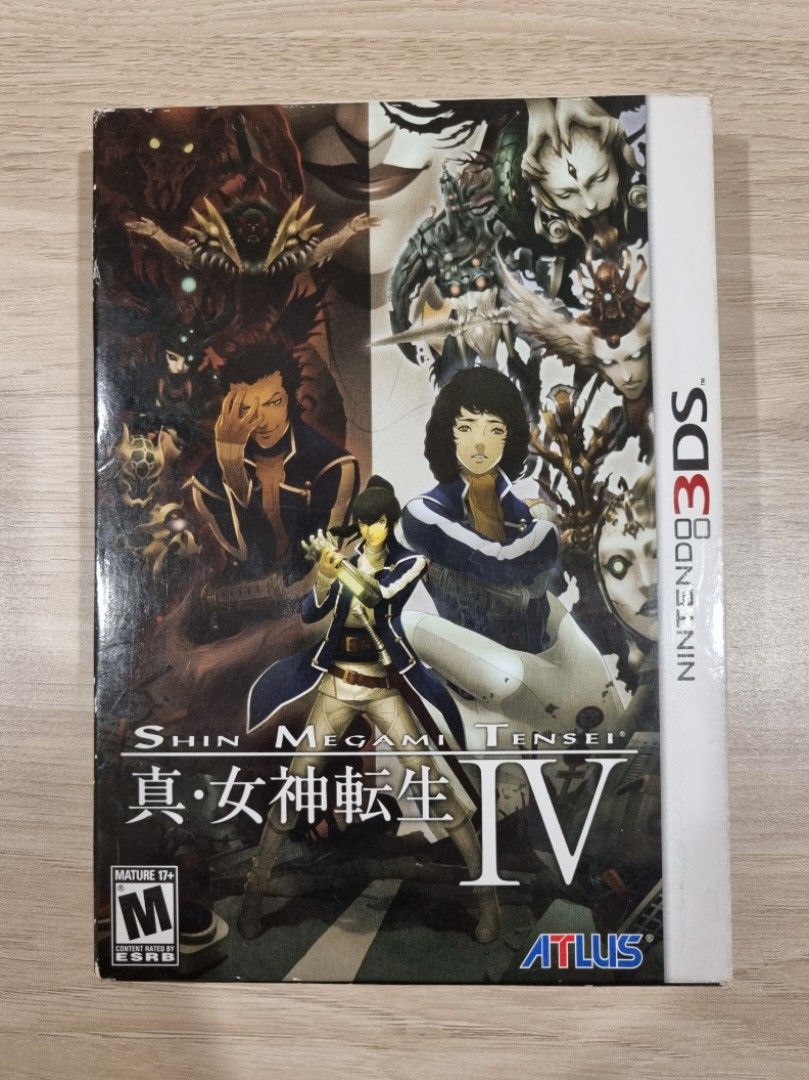 Shin Megami Tensei IV (SMT 4) Limited Edition - Used Condition, Video ...