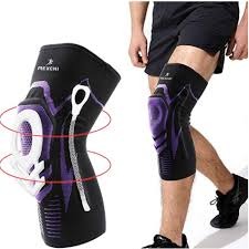 Silicone Kneepad Leg Cover Best Knee Brace with Side Stabilizers ...