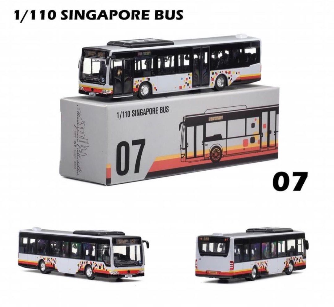 Rare SMRT Mercedes Citaro Model 1:110, Hobbies & Toys, Toys & Games on ...
