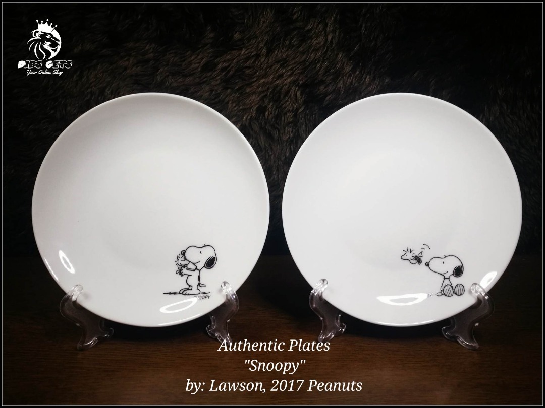 Snoopy, Authentic Collectible Plates, Hobbies & Toys, Memorabilia ...