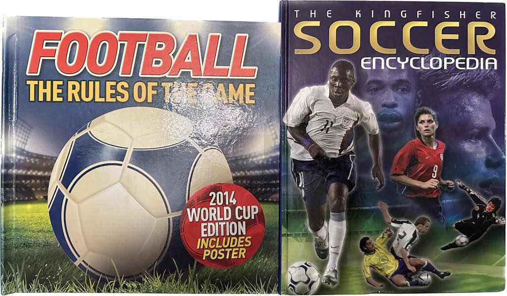 SOCCER FOOTBALL ENCYCLOPAEDIA BOOK BUNDLE, Hobbies & Toys, Books ...