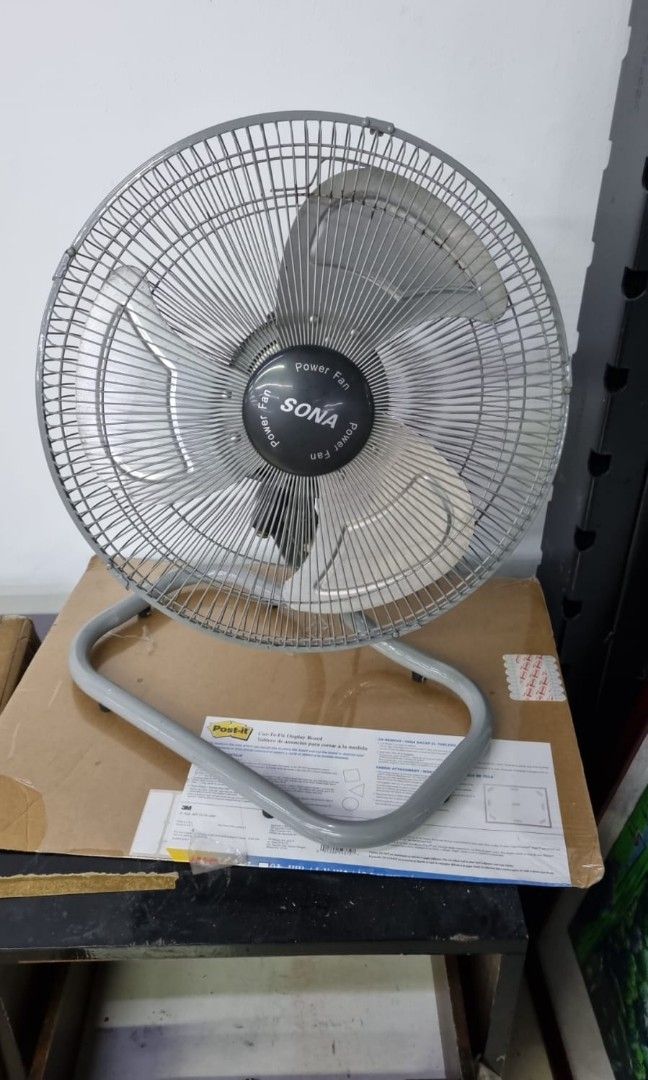 Sona Power Fan 16 inches, Furniture & Home Living, Lighting & Fans ...