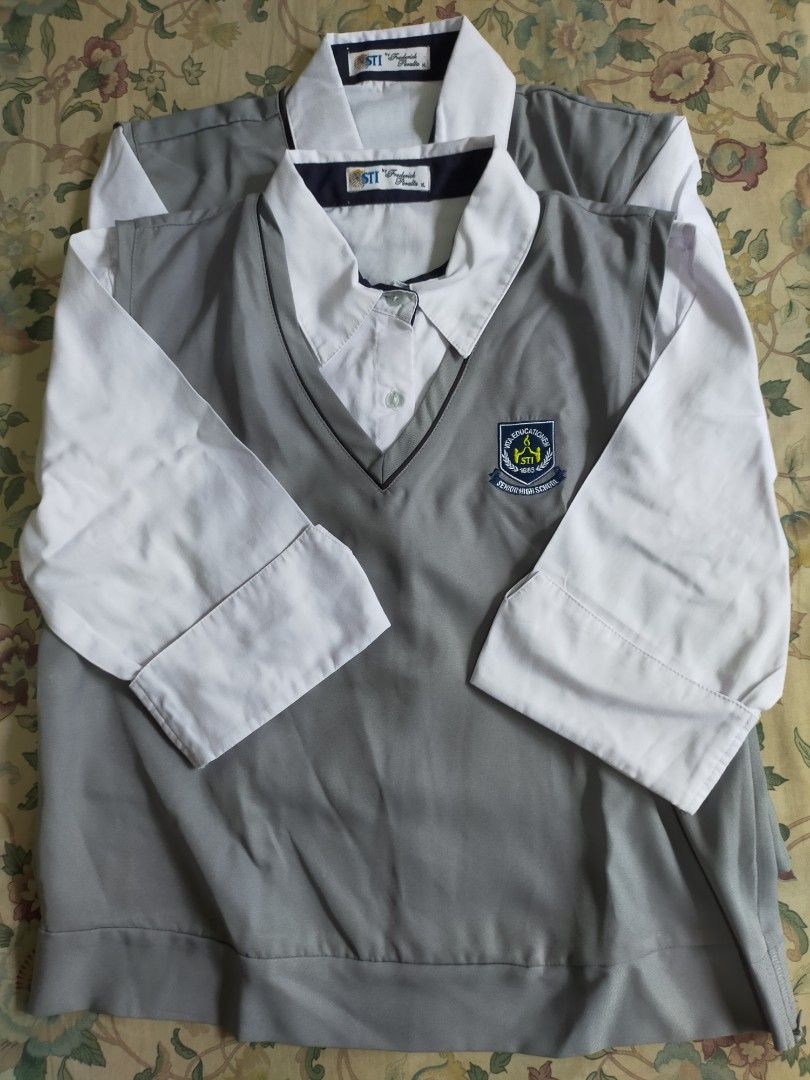 STI Senior High school uniform (female), Women's Fashion, Tops ...