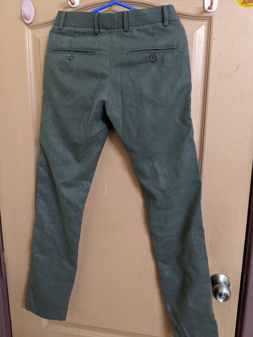 Suave Skinny Fit Formal Pants, Men's Fashion, Bottoms, Trousers on ...