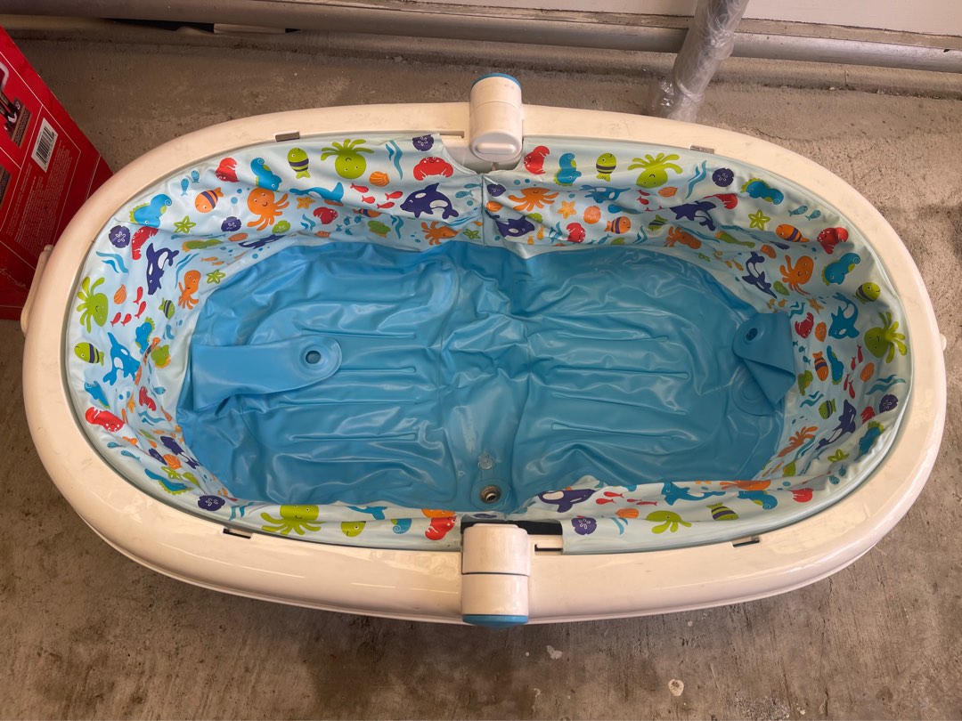 Summer Infant Inflatable Bath tub, Babies & Kids, Bathing & Changing ...