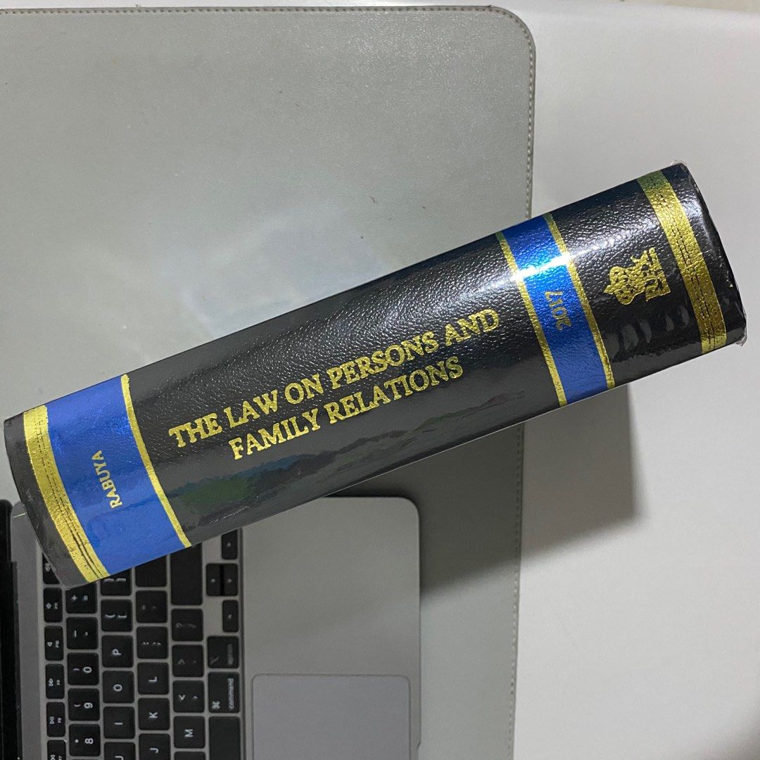 The Law on Persons and Family Relations by Elmer Rabuya, Hobbies & Toys ...