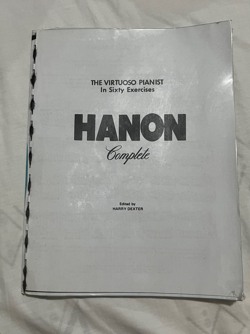 THE VIRTUOSO PIANIST HANON COMPLETE, Hobbies & Toys, Books & Magazines ...