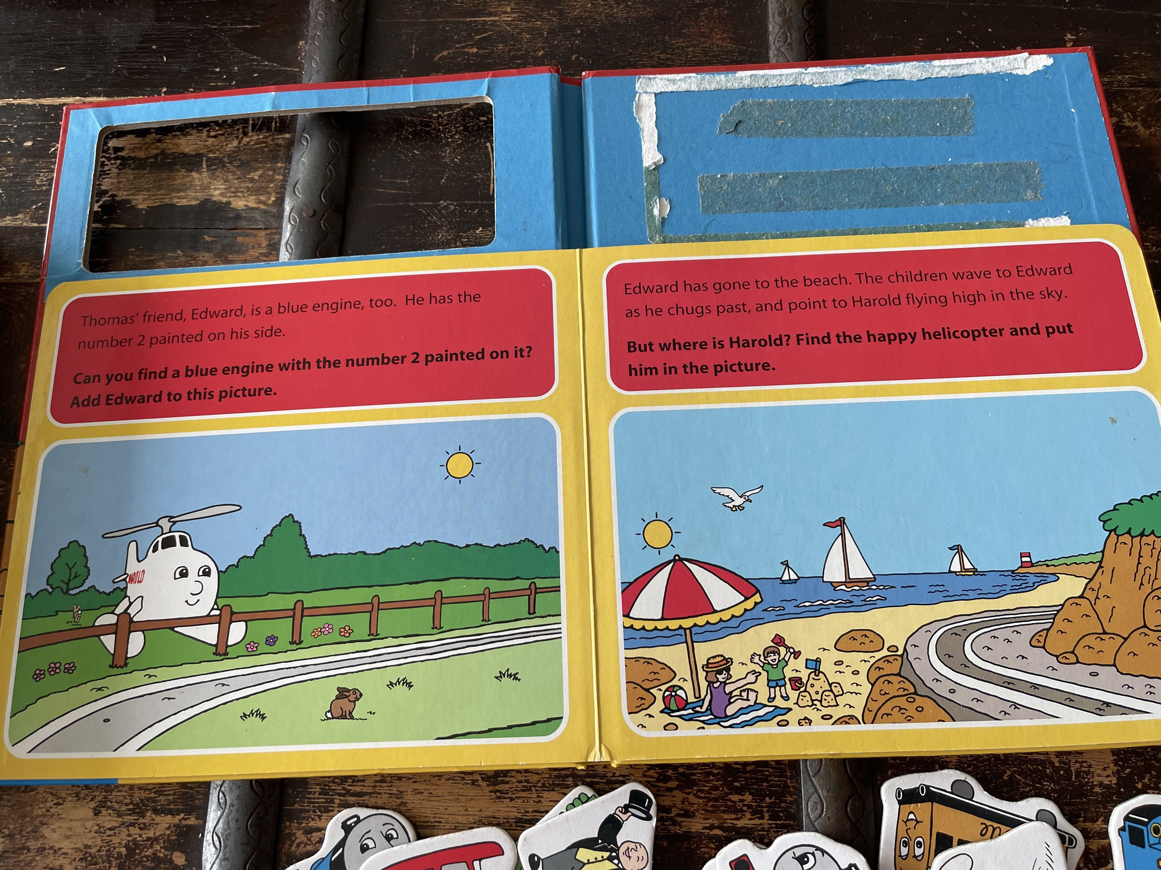 Thomas Activity and Magnet Books, Hobbies & Toys, Books & Magazines ...