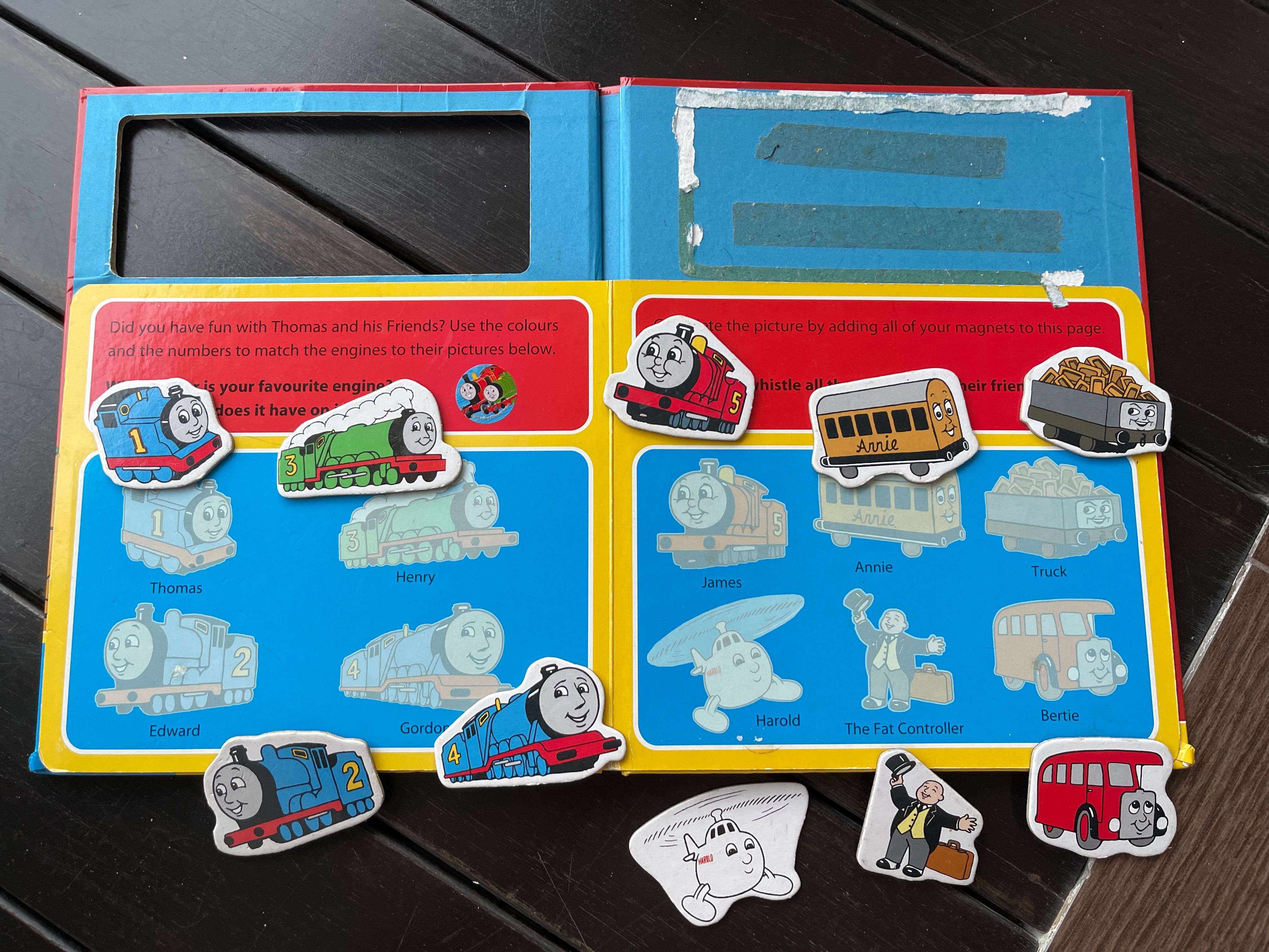 Thomas Activity and Magnet Books, Hobbies & Toys, Books & Magazines ...