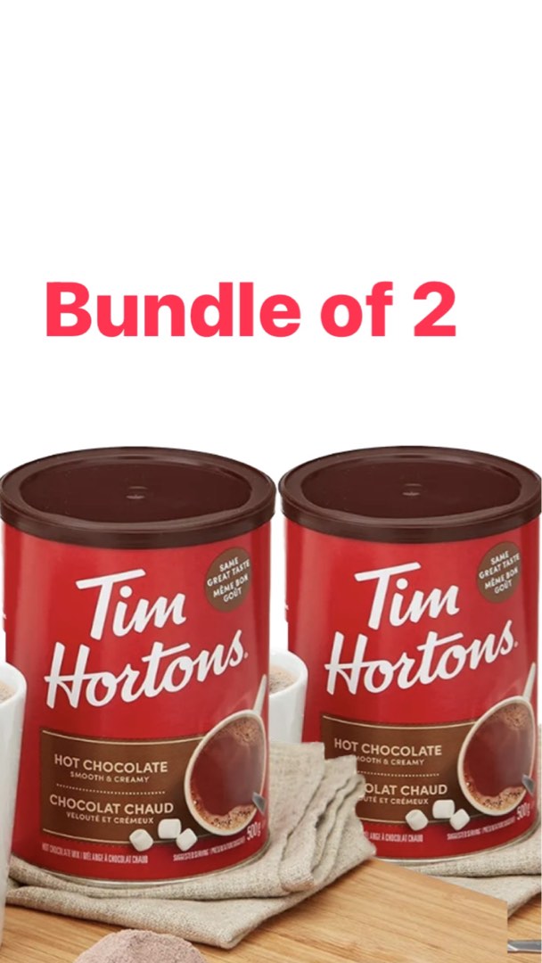 Tim Hortons Hot Chocolate Bundle, Food & Drinks, Other Food & Drinks on ...