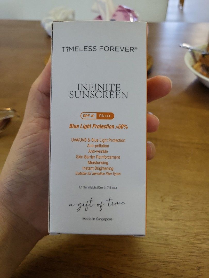 timeless forever infinite sunscreen spf40, Beauty & Personal Care, Face ...