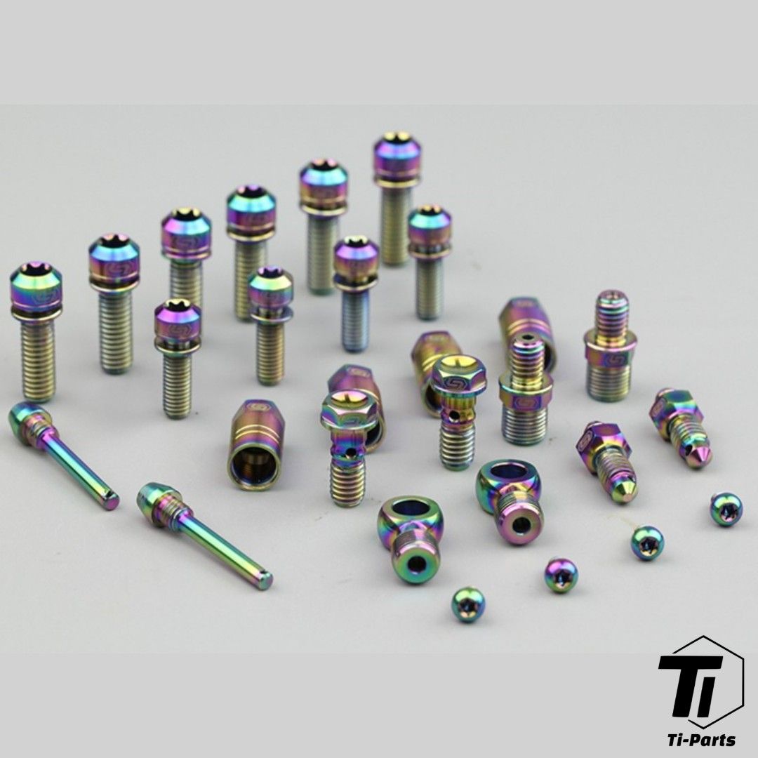 Titanium Upgrade for Hope Tech V4 / Race | Upgrade Kit Hope Tech Brake ...