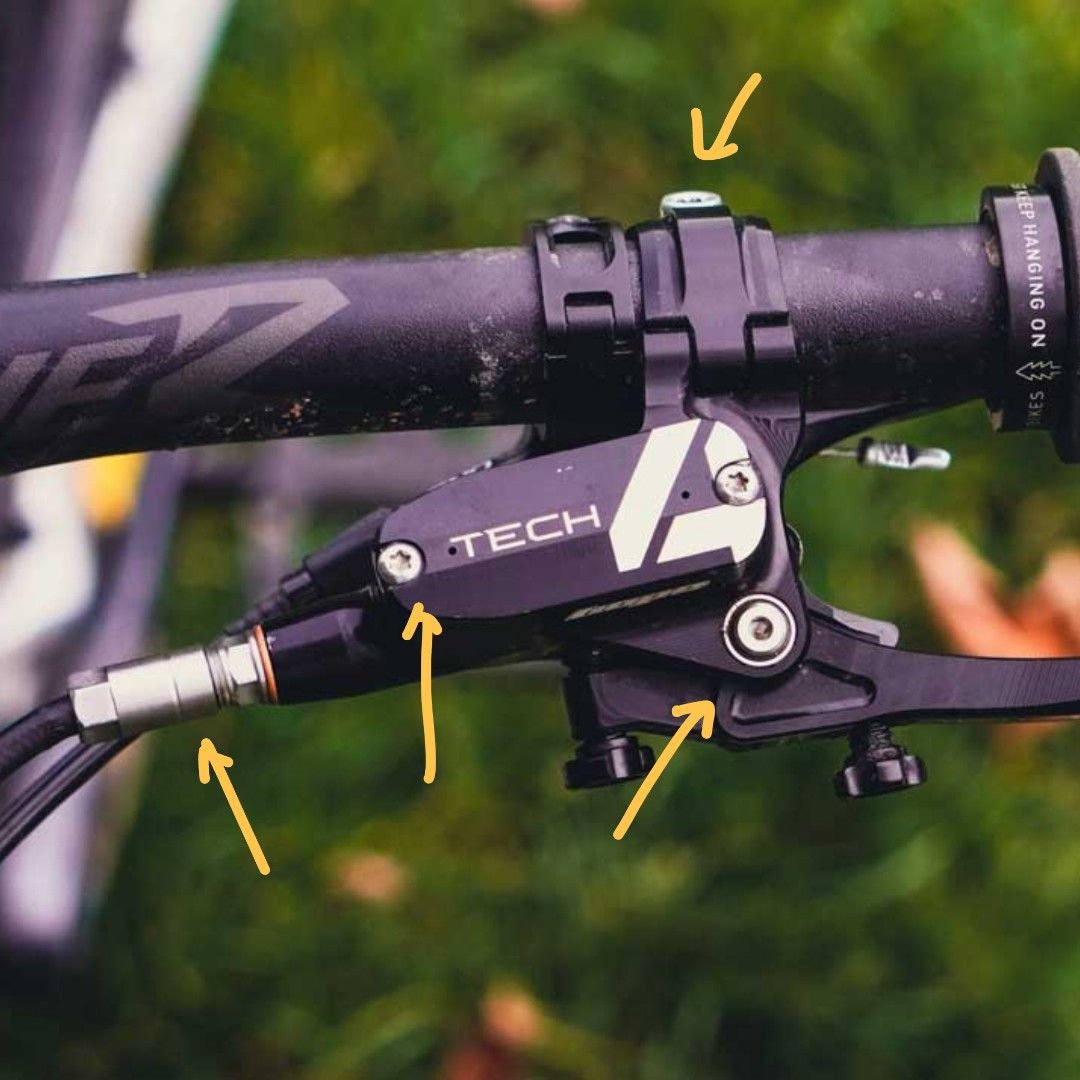 Titanium Upgrade for Hope Tech V4 / Race | Upgrade Kit Hope Tech Brake ...