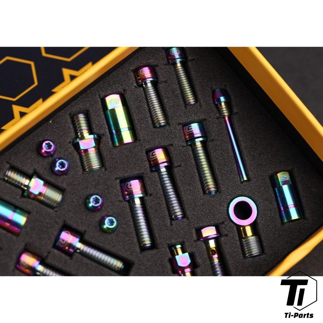 Titanium Upgrade for Hope Tech V4 / Race | Upgrade Kit Hope Tech Brake ...
